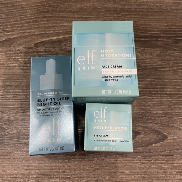 ELF | Skincare | New Elf Skin Holy Hydration Skin Care Bundle | Poshmark
